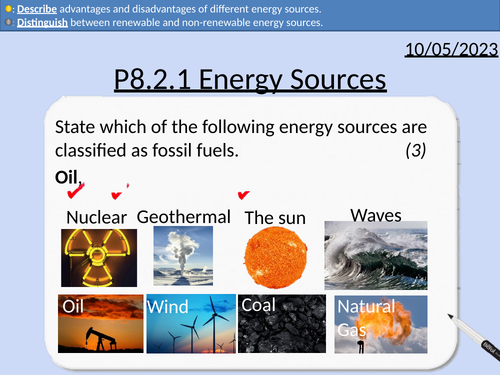 GCSE OCR Physics: P8 Global Challenges | Teaching Resources