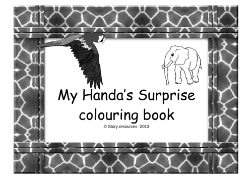 HANDA'S SURPRISE STORY BOOK TEACHING RESOURCES EYFS KS1 | Teaching ...