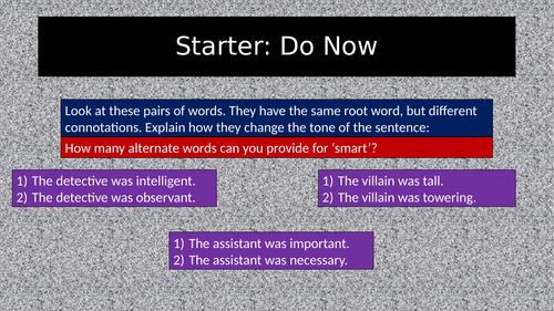 Sherlock Holmes & Detective Writing | Teaching Resources