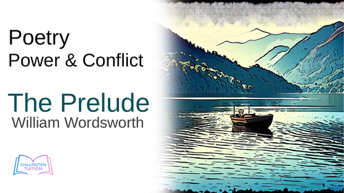 'The Prelude (An Extract)' by William Wordsworth | Teaching Resources