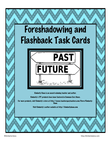 Foreshadowing and Flashback Bundle | Teaching Resources