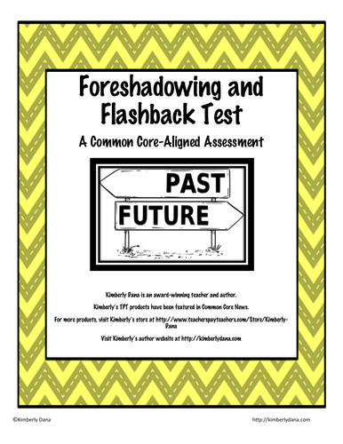 Foreshadowing and Flashback Bundle | Teaching Resources