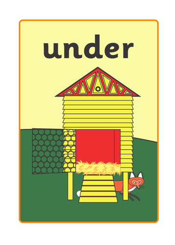 ROSIES WALK STORY BOOK RESOURCE EYFS KS1 PREPOSITIONS LITERACY ...