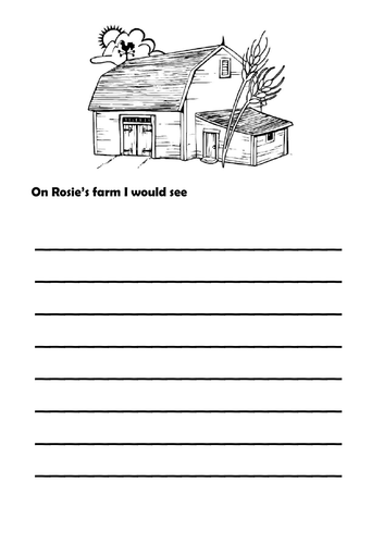 ROSIES WALK STORY BOOK RESOURCE EYFS KS1 PREPOSITIONS LITERACY ...