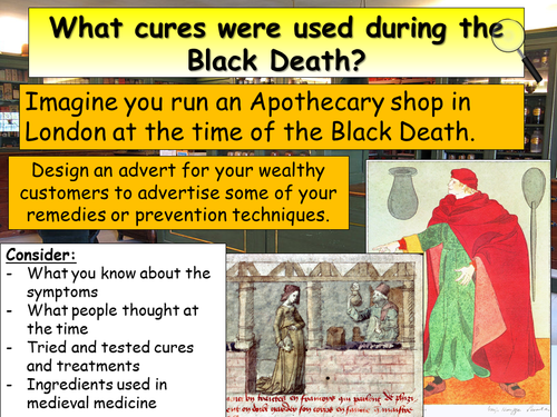 Black Death Cures | Teaching Resources
