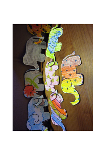 ELMER THE ELEPHANT COLOURS STORY BOOK RESOURCE LITERACY EYFS KS1 ...