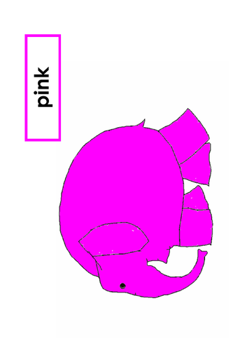 ELMER THE ELEPHANT COLOURS STORY BOOK RESOURCE LITERACY EYFS KS1 ...
