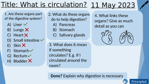 KS3 Human Body Unit | Teaching Resources