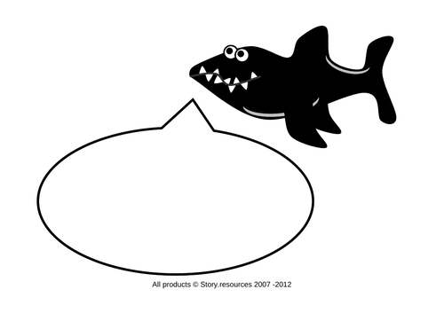 SHARK IN THE PARK STORY BOOK TEACHING RESOURCE LITERACY EYFS KS1 ...