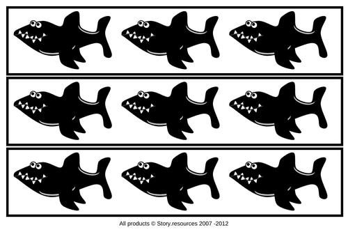 SHARK IN THE PARK STORY BOOK TEACHING RESOURCE LITERACY EYFS KS1 ...