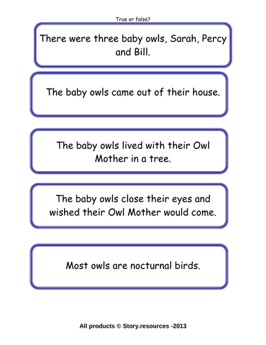 OWL BABIES RESOURCES STORY BOOK LITERACY EYFS KS1 | Teaching Resources