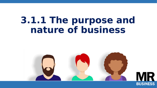 3.1 - AQA Business - Business in the Real World - Complete resources ...