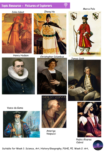 EYFS Wider Curriculum Unit: Explorers - 6 Weeks of Lesson Plans ...