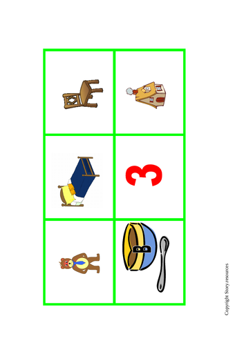 GOLDILOCKS AND THE 3 BEARS FAIRYTALE TRADITIONAL TALES EYFS KS1 STORY ...