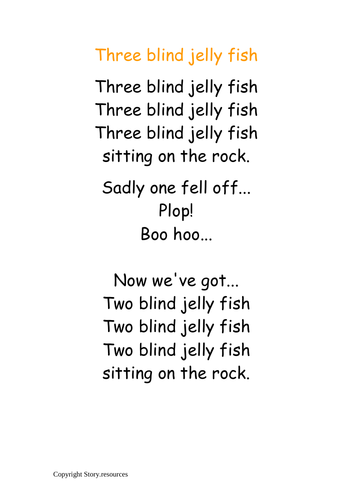 COMMOTION IN THE OCEAN STORY BOOK RESOURCE LITERACY RHYMING EYFS KS1 ...