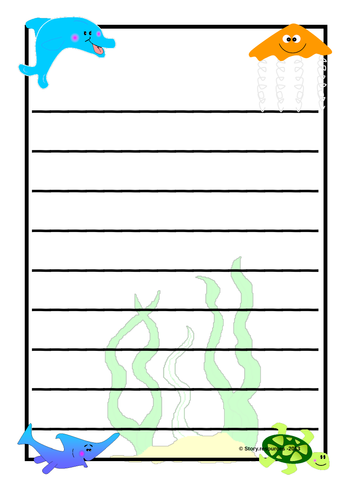 COMMOTION IN THE OCEAN STORY BOOK RESOURCE LITERACY RHYMING EYFS KS1 ...