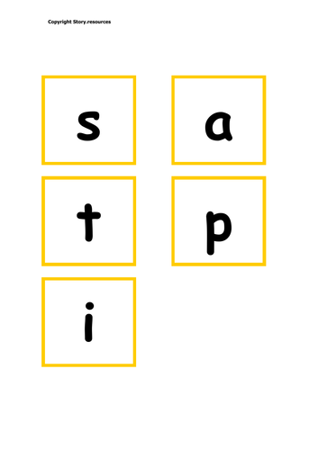 FULL CIRCLE RESOURCE AND INSTRUCTIONS LETTERS AND SOUNDS PHASE 2 EYFS ...