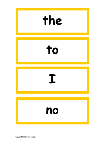 HFW RESOURCE LETTERS AND SOUNDS PHASE 2 EYFS LITERACY | Teaching Resources