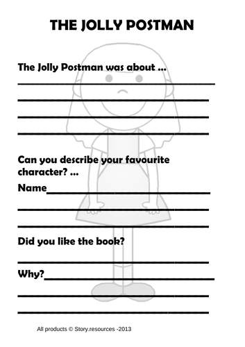 THE JOLLY POSTMAN RESOURCES STORY BOOK LITERACY EYFS KS1 | Teaching ...