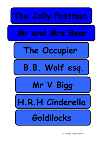 THE JOLLY POSTMAN RESOURCES STORY BOOK LITERACY EYFS KS1 | Teaching ...