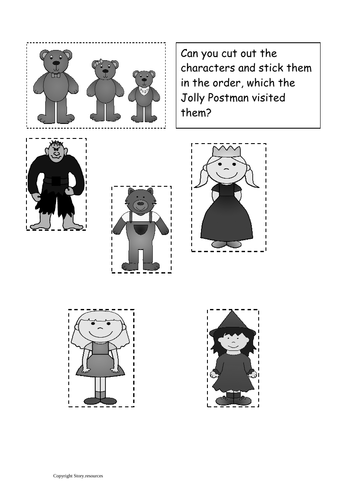 THE JOLLY POSTMAN RESOURCES STORY BOOK LITERACY EYFS KS1 | Teaching ...