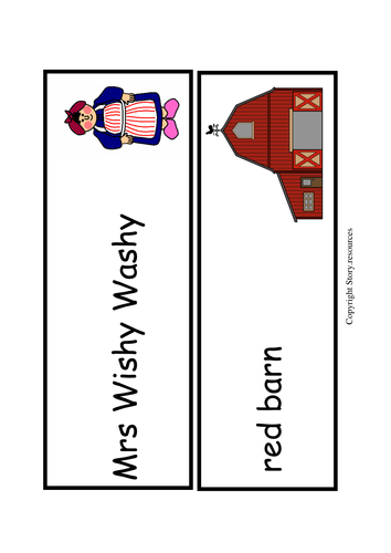 MRS WISHY WASHY STORY BOOK RESOURCES EYFS KS1 LITERACY | Teaching Resources