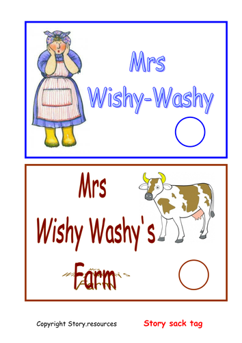 MRS WISHY WASHY STORY BOOK RESOURCES EYFS KS1 LITERACY | Teaching Resources