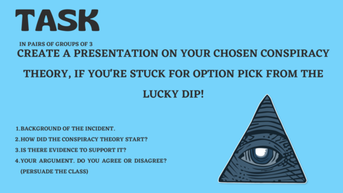 Conspiracy Theories | Teaching Resources