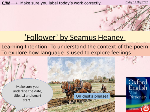 KS3 Modern Poetry SOL | Teaching Resources