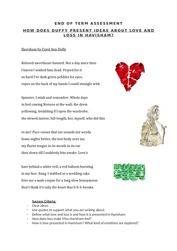 KS3 Modern Poetry SOL | Teaching Resources