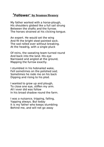 KS3 Modern Poetry SOL | Teaching Resources