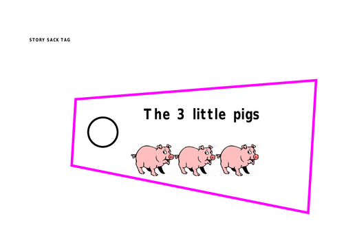 THE 3 THREE LITTLE PIGS TRADITIONAL TALES STORY BOOK RESOURCE EYFS KS1 ...