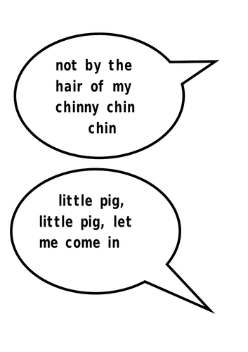 THE 3 THREE LITTLE PIGS TRADITIONAL TALES STORY BOOK RESOURCE EYFS KS1 ...