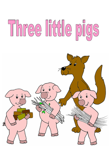 3 PIGS ACTIVITY SHEET SET POSTERS TRADITIONAL TALES EYFS KS1 | Teaching ...