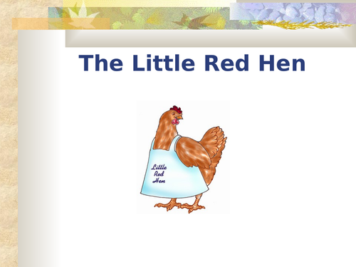 LITTLE RED HEN STORY BOOK RESOURCES EYFS KS1 TRADITIONAL TALES ...
