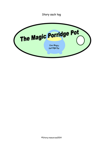 THE MAGIC PORRIDGE POT TRADITIONAL TALES STORY RESOURCES EYFS KS1 ...