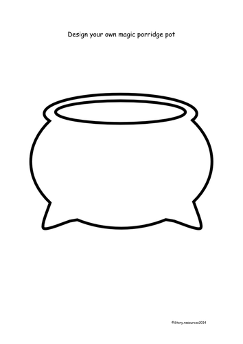 THE MAGIC PORRIDGE POT TRADITIONAL TALES STORY RESOURCES EYFS KS1 ...