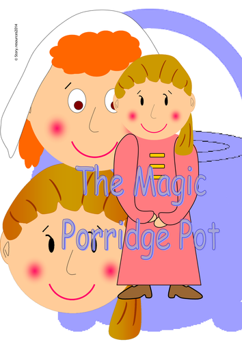 THE MAGIC PORRIDGE POT TRADITIONAL TALES STORY RESOURCES EYFS KS1 ...