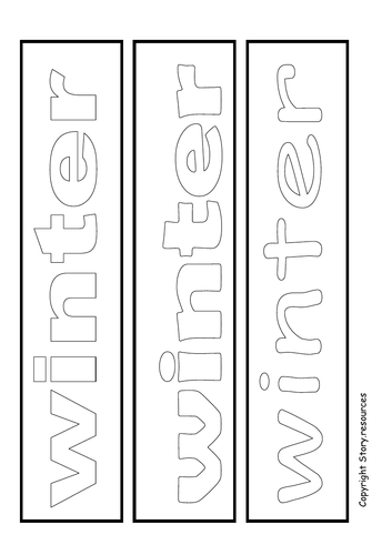 WINTER TOPIC SEASONS RESOURCES EYFS KS1 | Teaching Resources