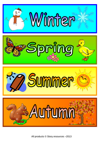 SPRING TOPIC RESOURCES SEASONS EYFS KS1 | Teaching Resources