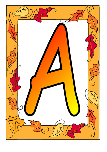 AUTUMN POSTERS DISPLAY WRITING SHEETS AND AUTUMN HEADER EYFS KS1 ...