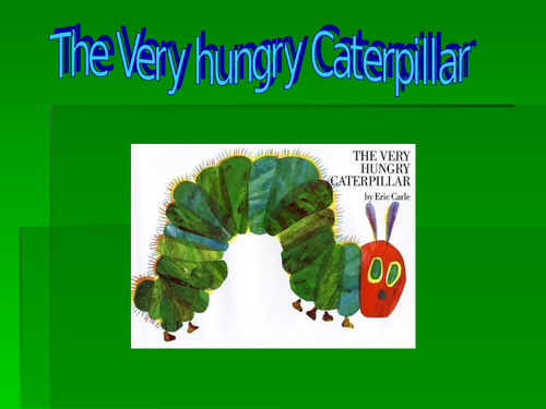 THE VERY HUNGRY CATERPILLAR LARGE SET OF STORY RESOURCES LITERACY ...