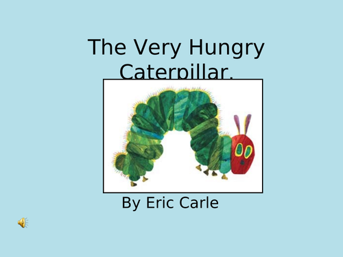 THE VERY HUNGRY CATERPILLAR LARGE SET OF STORY RESOURCES LITERACY ...