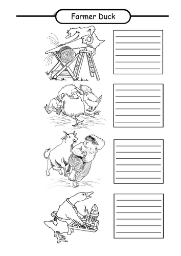 FARMER DUCK STORY BOOK RESOURCE EYFS LITERACY KS1 | Teaching Resources