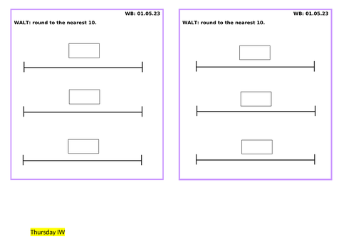 Maths Rounding planning | Teaching Resources