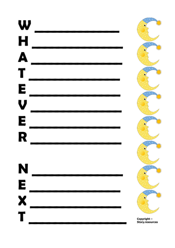 WHATEVER NEXT RESOURCES STORY EYFS KS1 LITERACY | Teaching Resources
