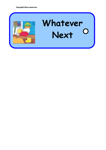WHATEVER NEXT RESOURCES STORY EYFS KS1 LITERACY | Teaching Resources