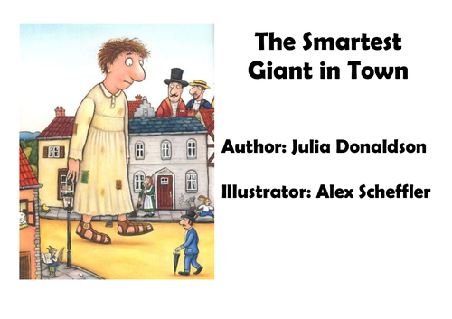 THE SMARTEST GIANT IN TOWN LITERACY STORY RESOURCES EYFS KS1 | Teaching ...