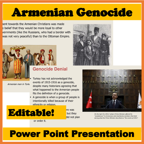 Armenian Genocide Power Point Presentation | Teaching Resources