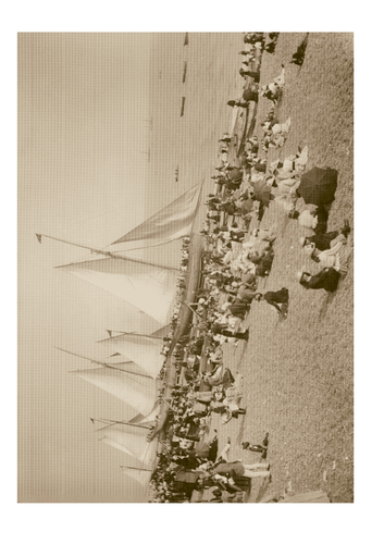 VICTORIAN TOPIC SEASIDE : DISPLAY POSTERS AND TOYS: COLOURING PICTURE ...